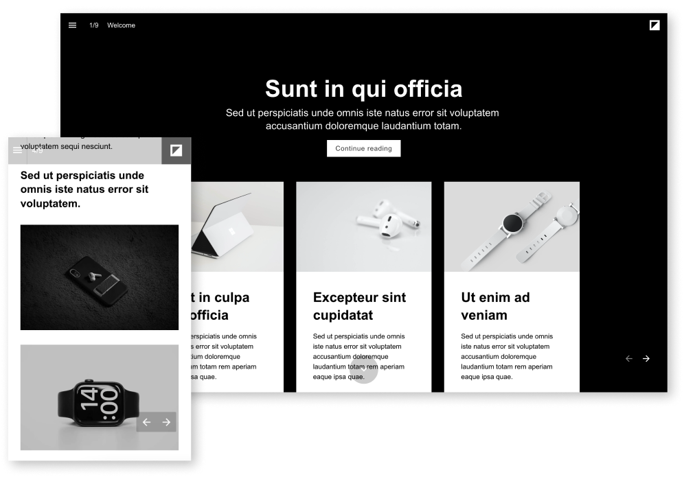 Showcase your best with Foleon's dynamic portfolio template – Foleon